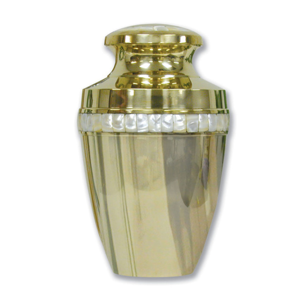 Traditional Mother of Pearl Urn - Hohner Funeral Home